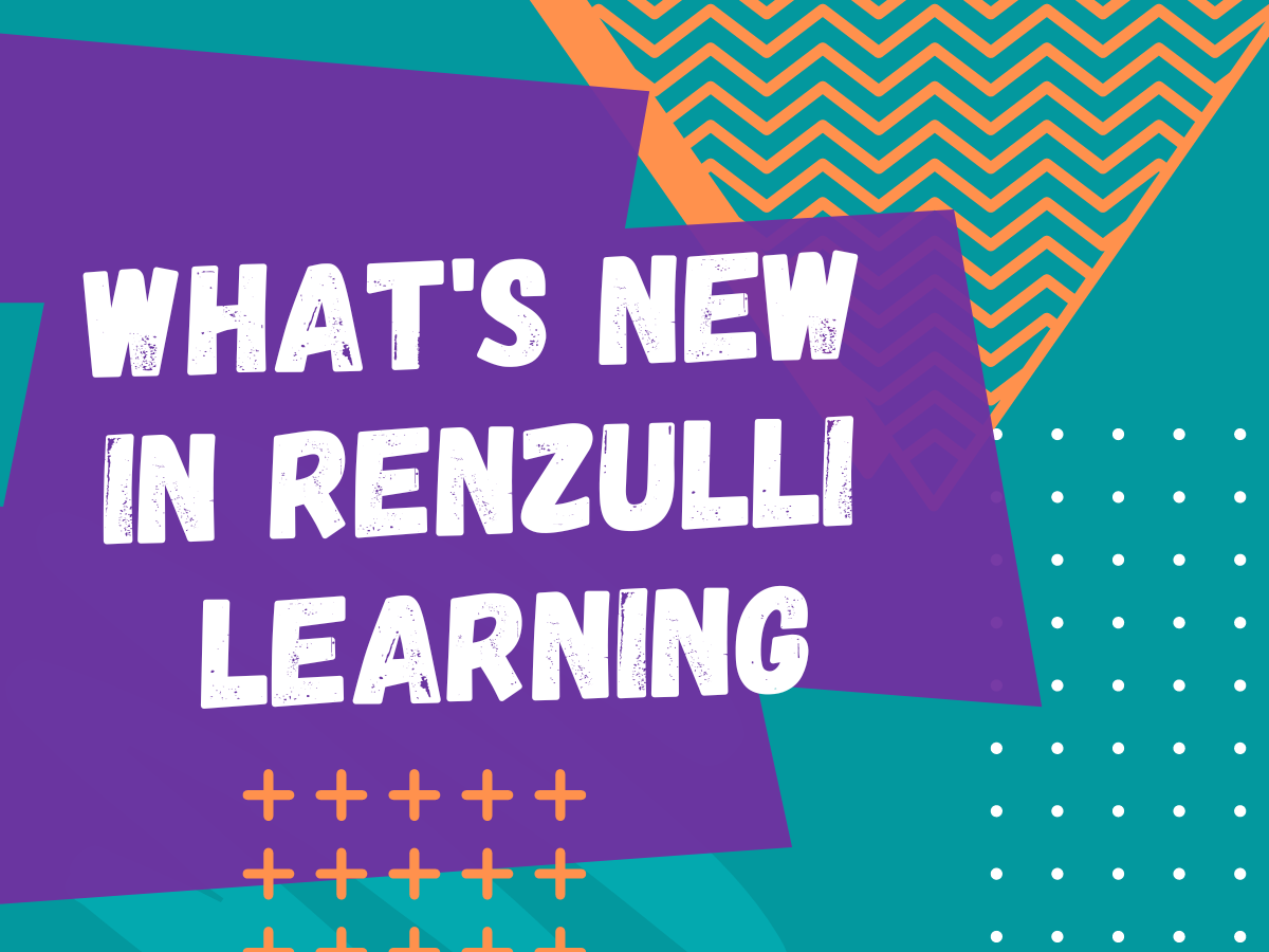 New Features in Renzulli Learning